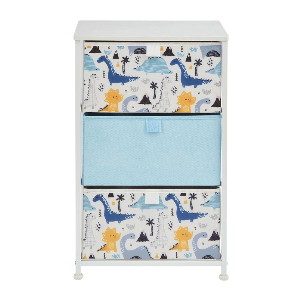 Dinosaur 3 Drawer Storage Chest | Dinosaur Furniture | Kids Storage ...