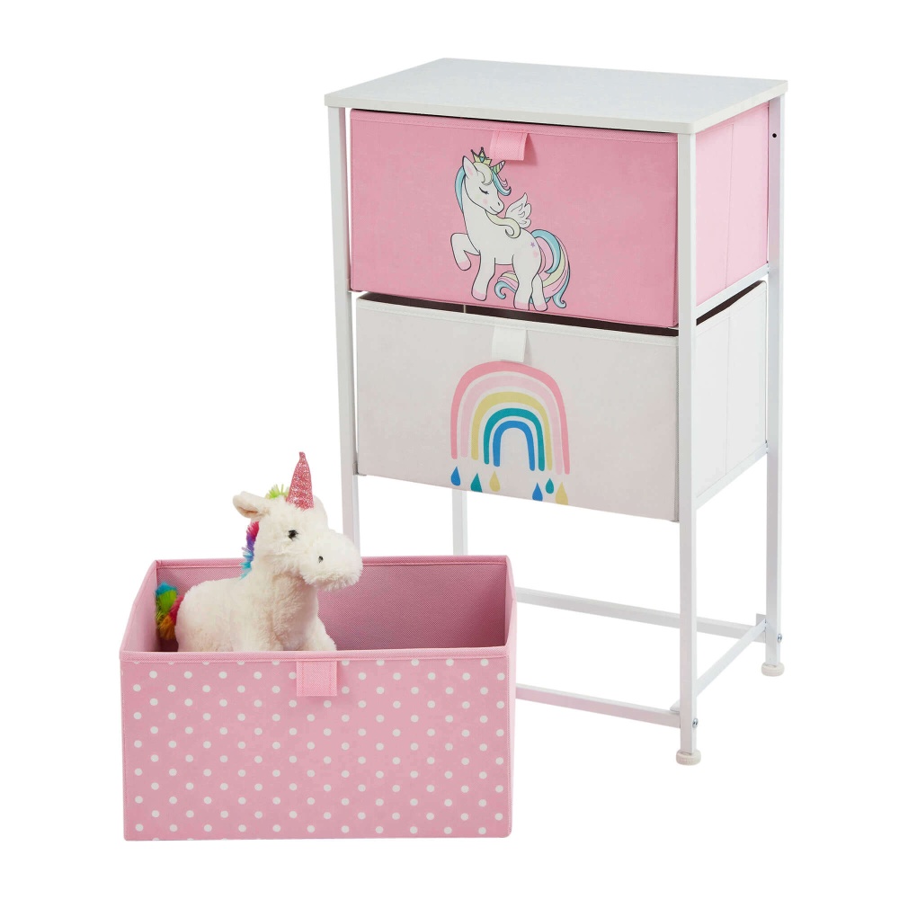 Unicorn 3 Drawer Storage Chest | Unicorn Furniture | Kids Storage Chest ...