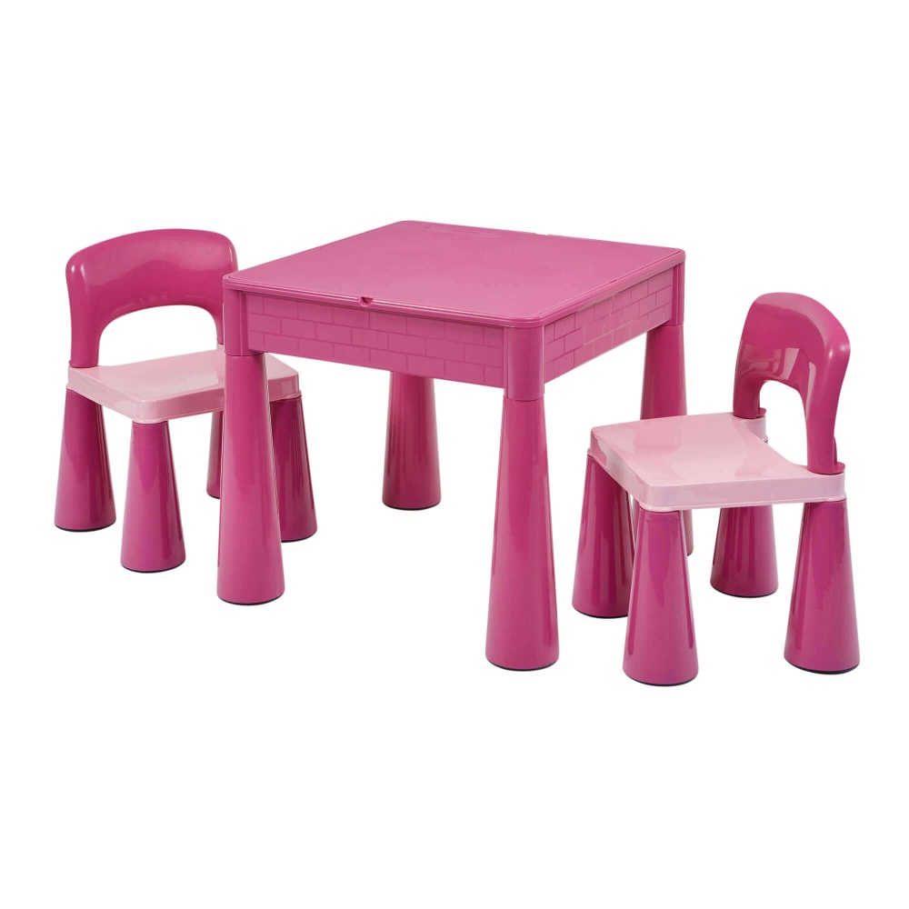 Kids Plastic Activity Table and 2 Chairs Set Liberty House Toys