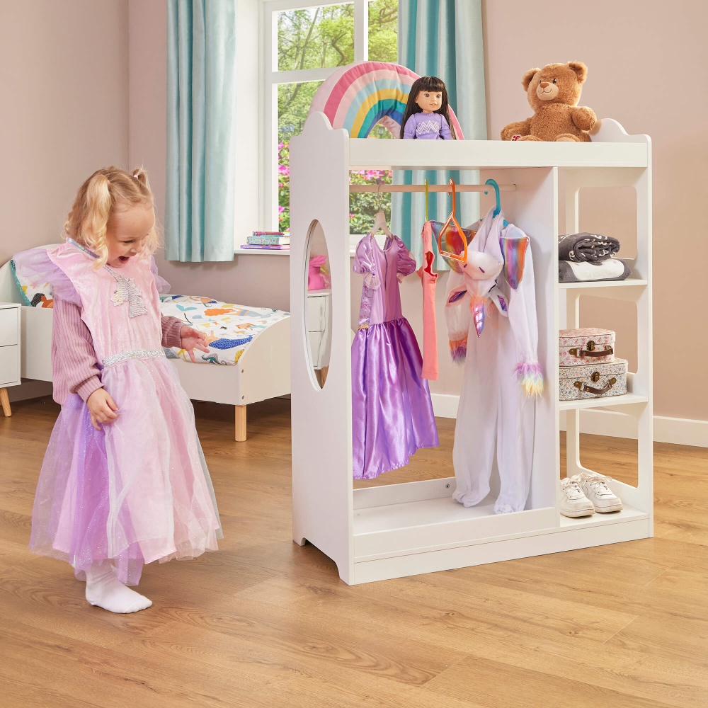Kids Dressing Rail with Mirror | Liberty House Toys