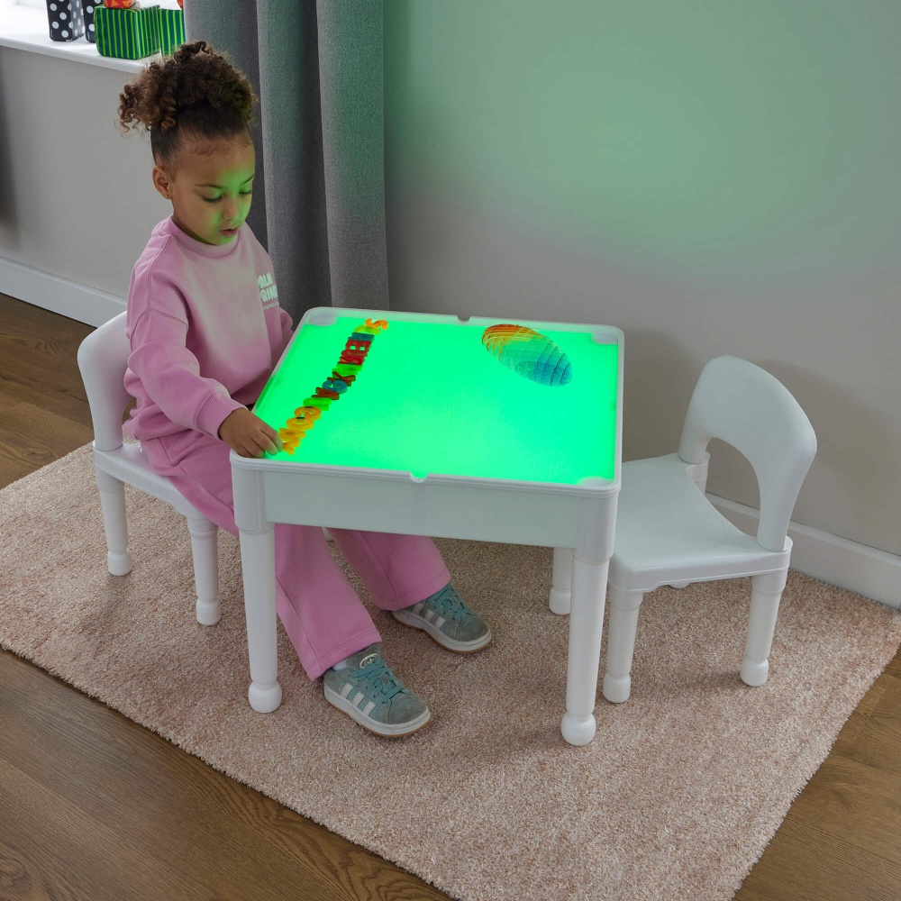 Light Table and Two Chairs Set
