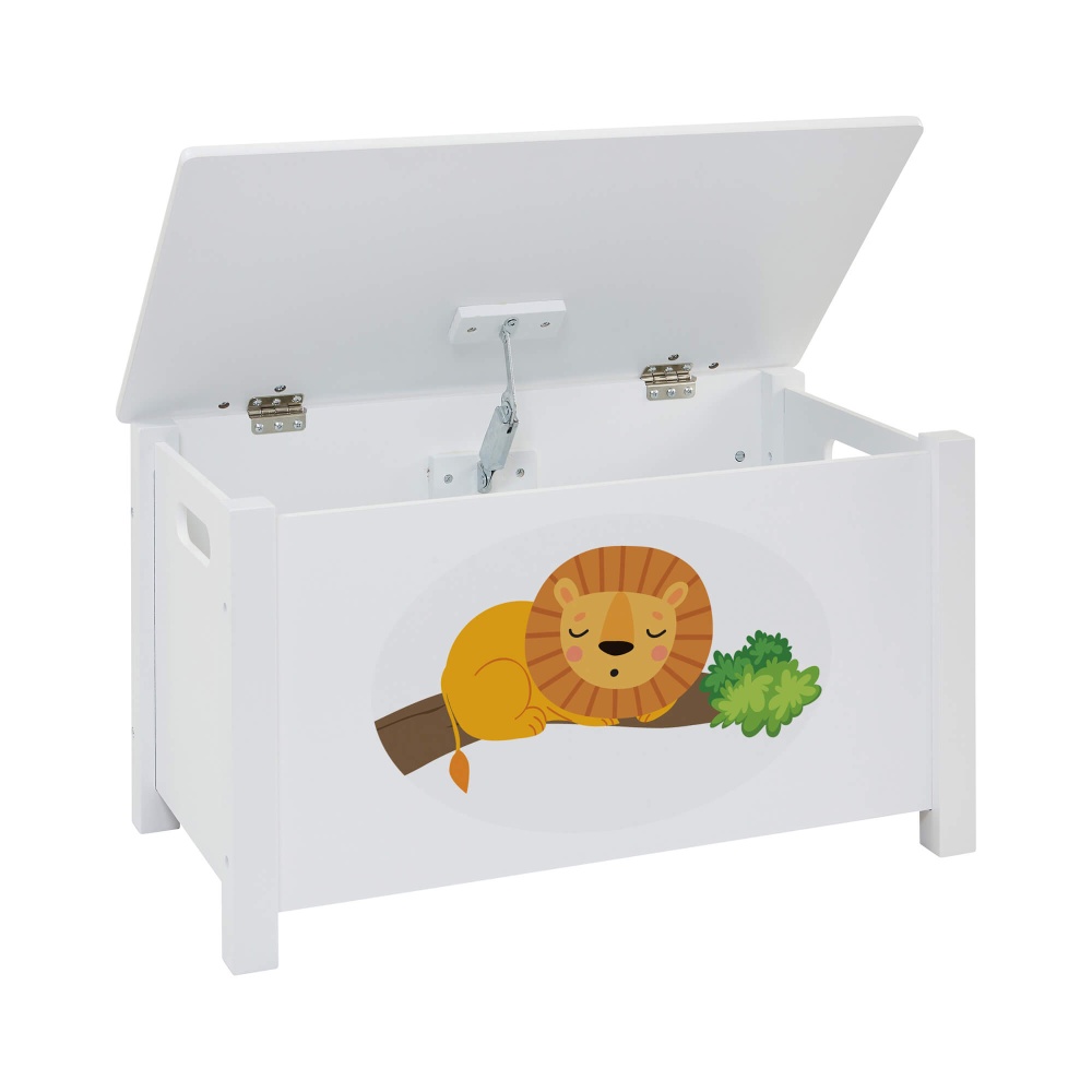 Kids Wooden Jungle Toy Box | Liberty House Toys