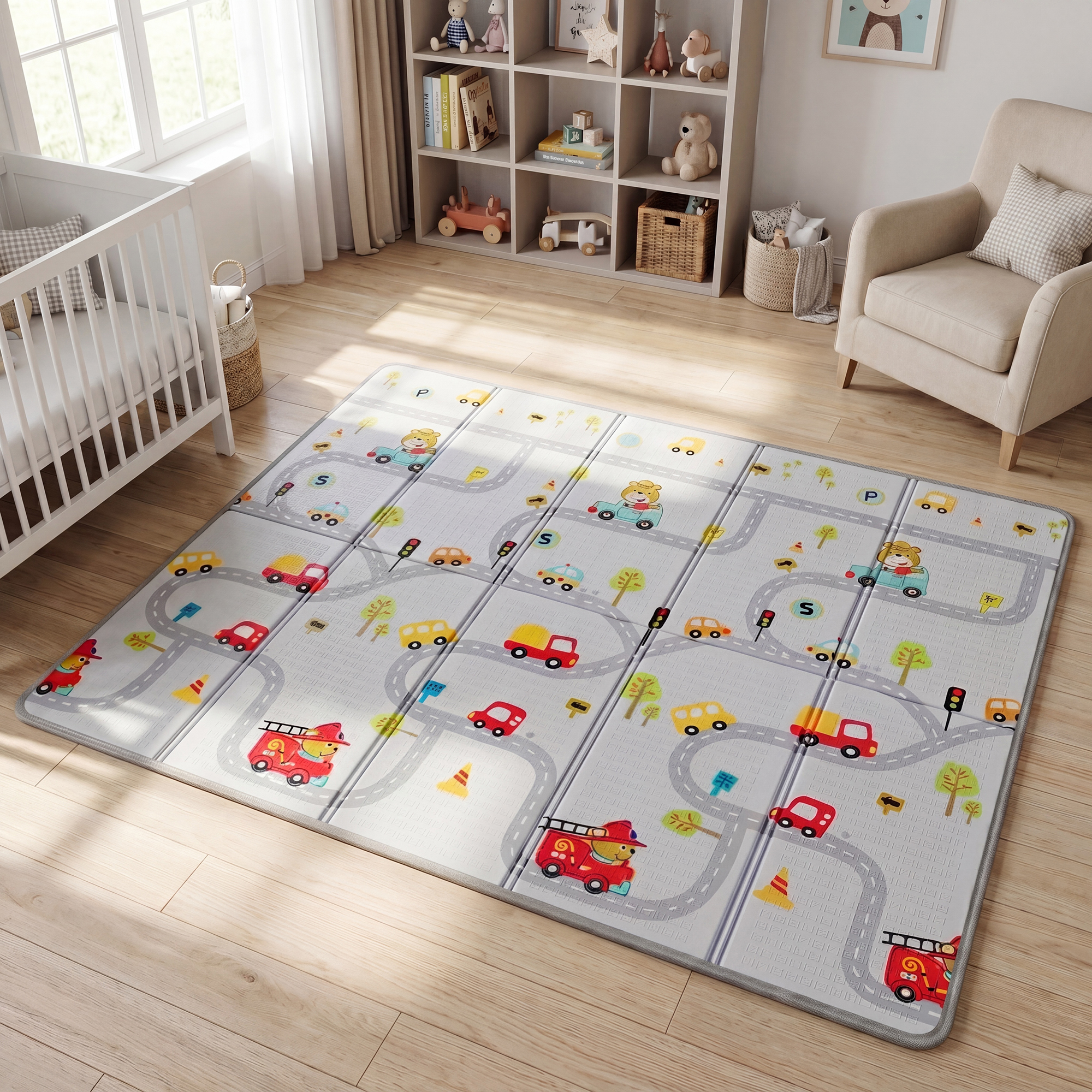 Toddler Play Mat – Alphabet & Roads