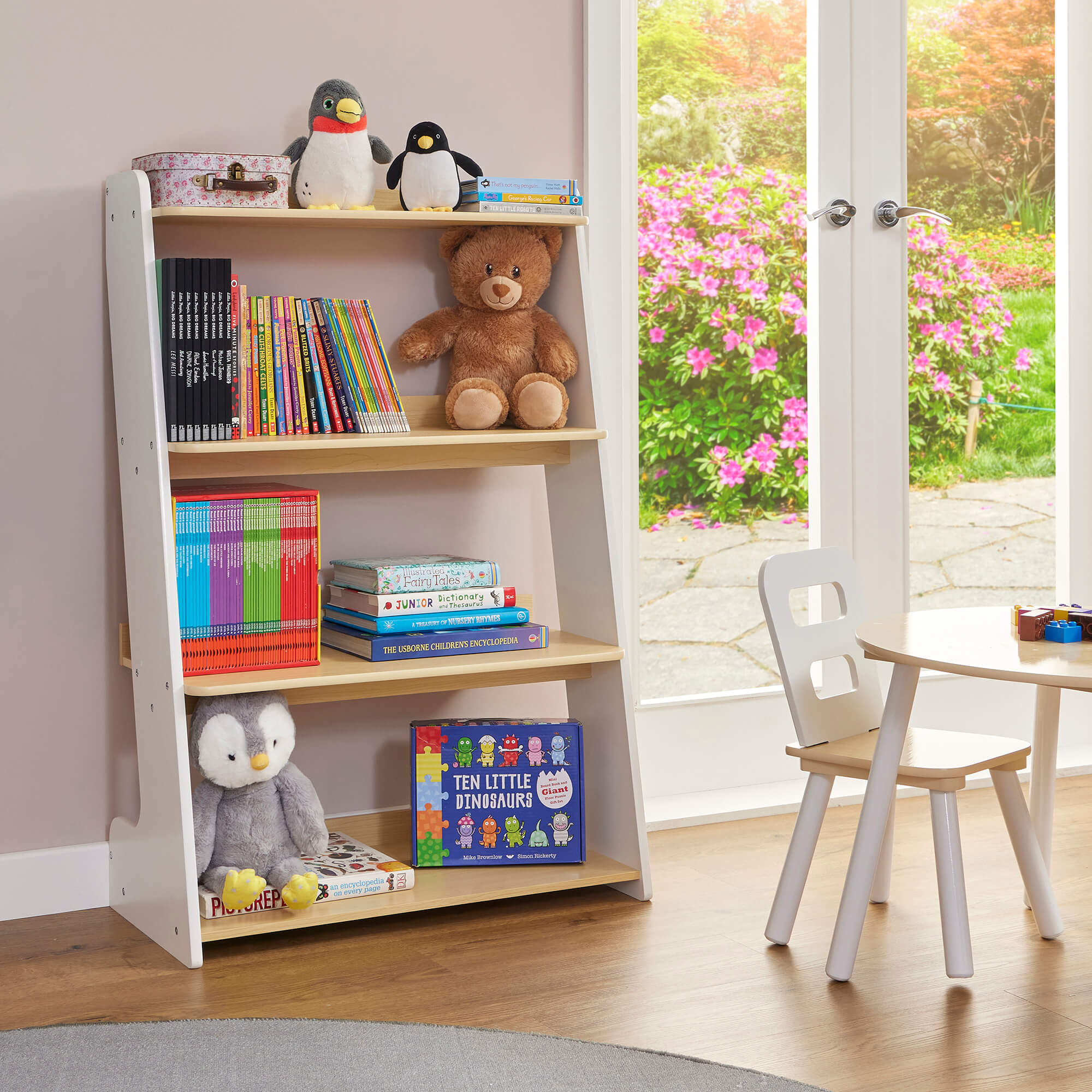 Kids Tiered Bookcase