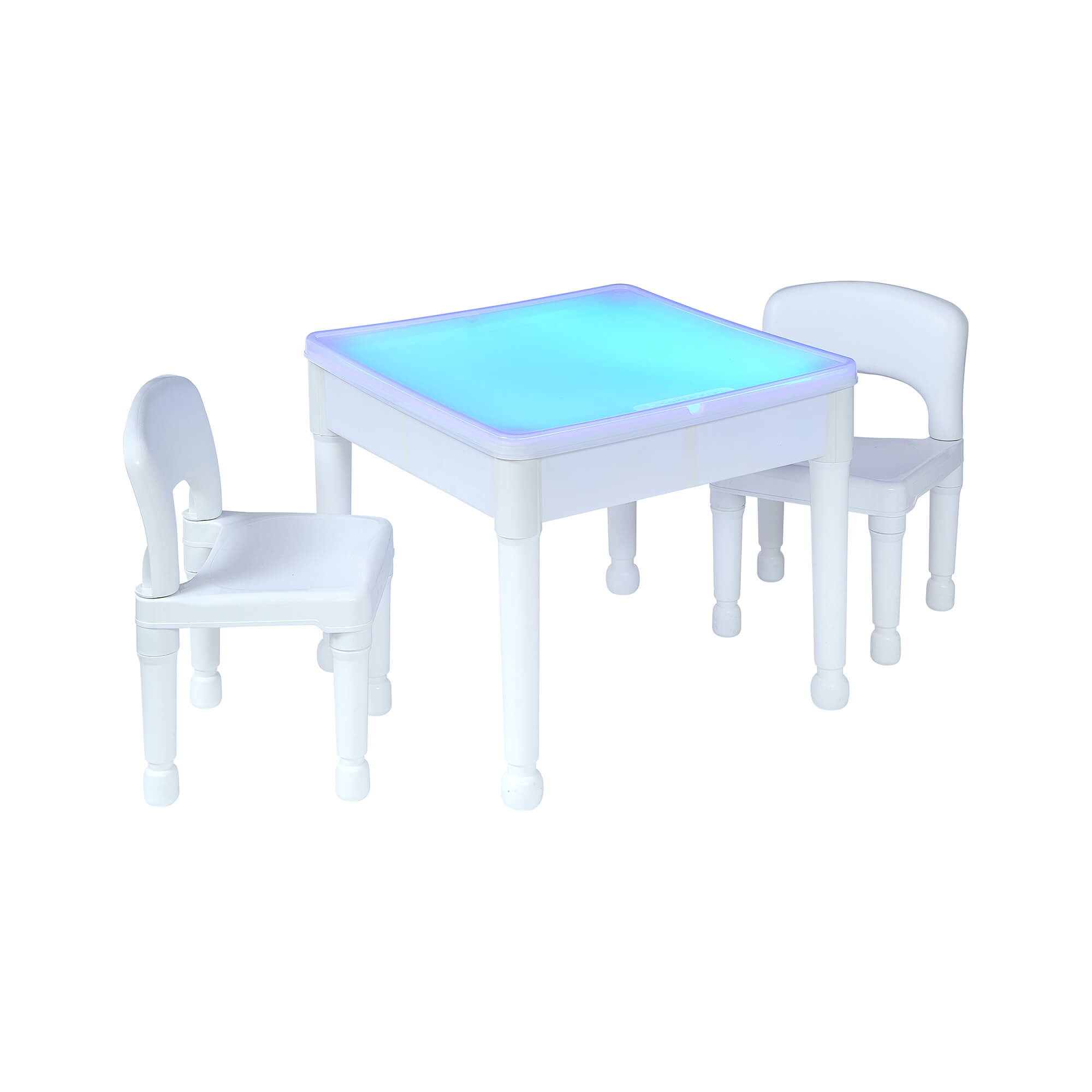 Light Table and Two Chairs Set